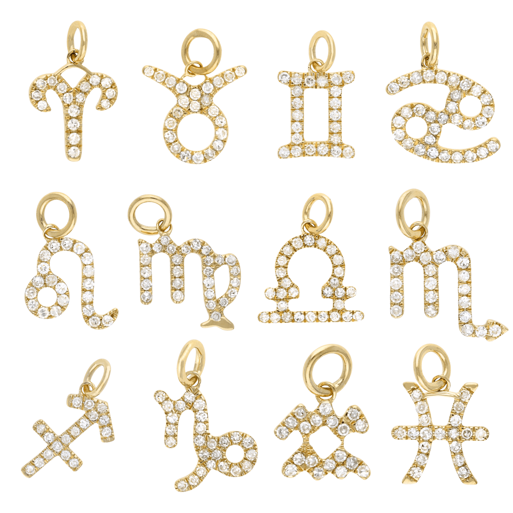 Diamond Charms in 14K Gold | Lab & Natural Diamonds – Nolita
