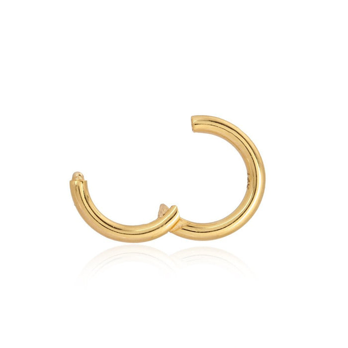 14K Round Charm Lock